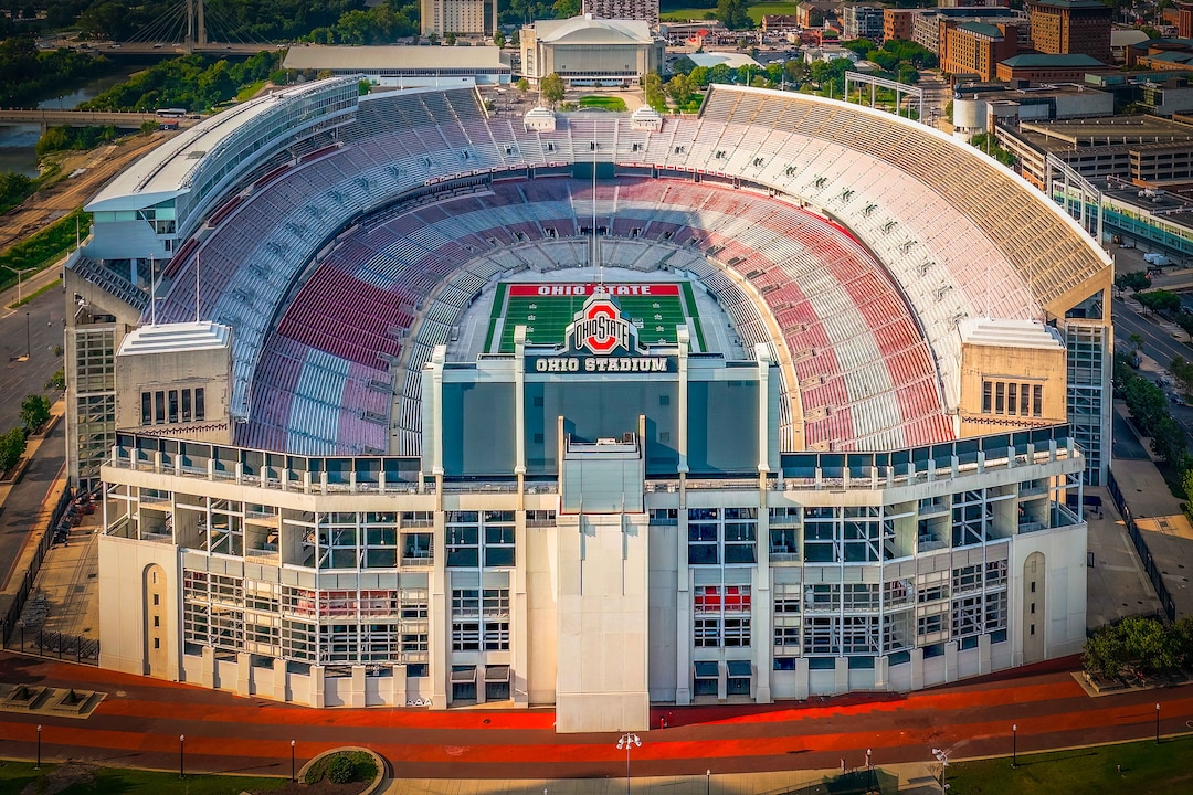 The Ohio State Buckeyes Stadium, the Shoe Columbus Ohio, Columbus ...