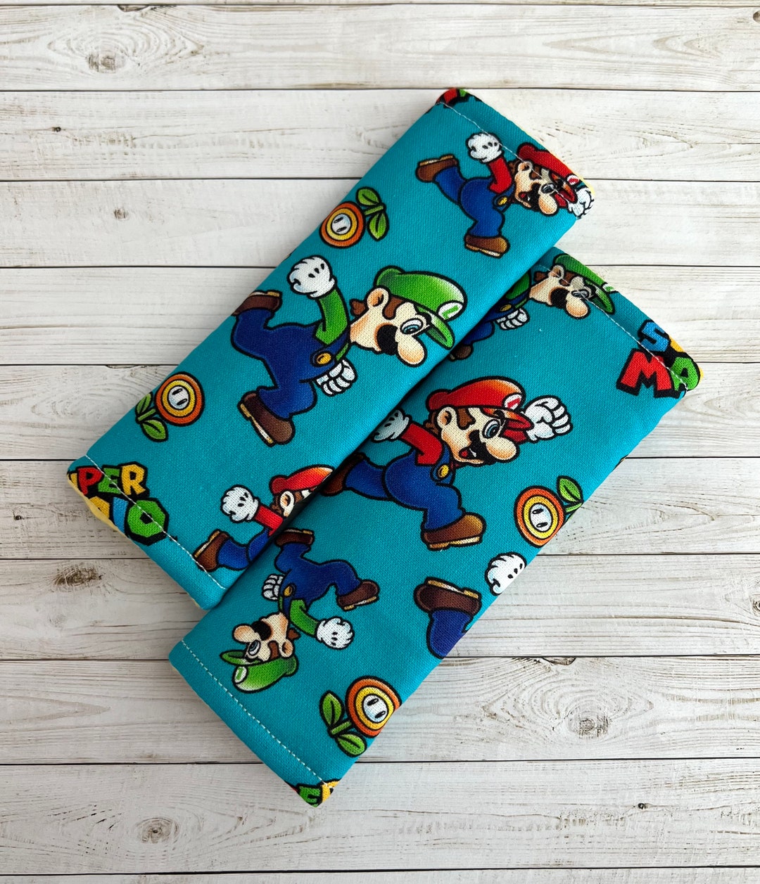 Super Mario Brothers Car Seat Straps - Etsy