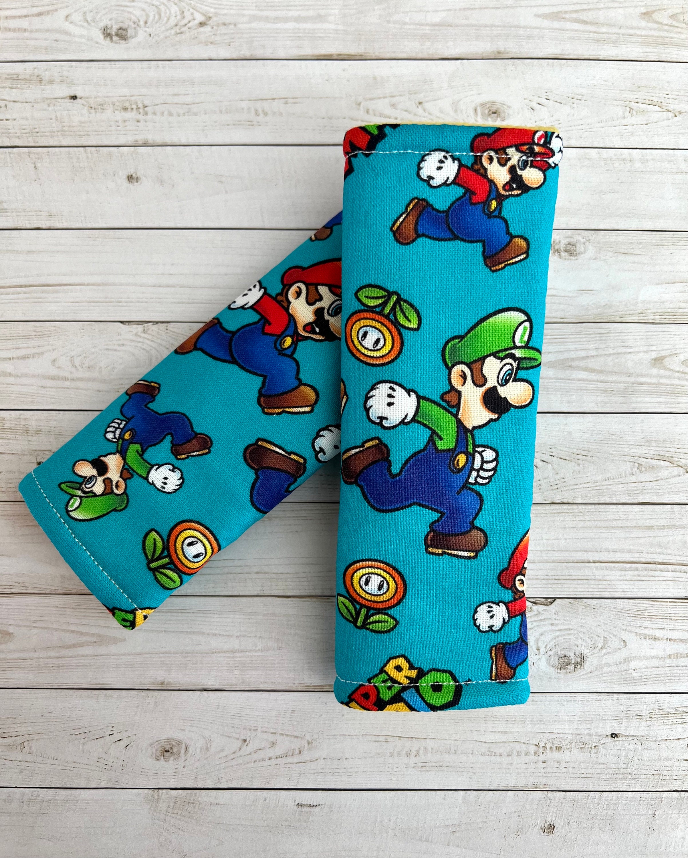 Super Mario Brothers Car Seat Straps - Etsy