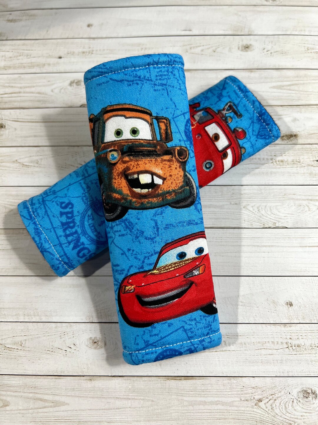 Disney Cars Radiator Springs Car Seat Strap Covers - Etsy