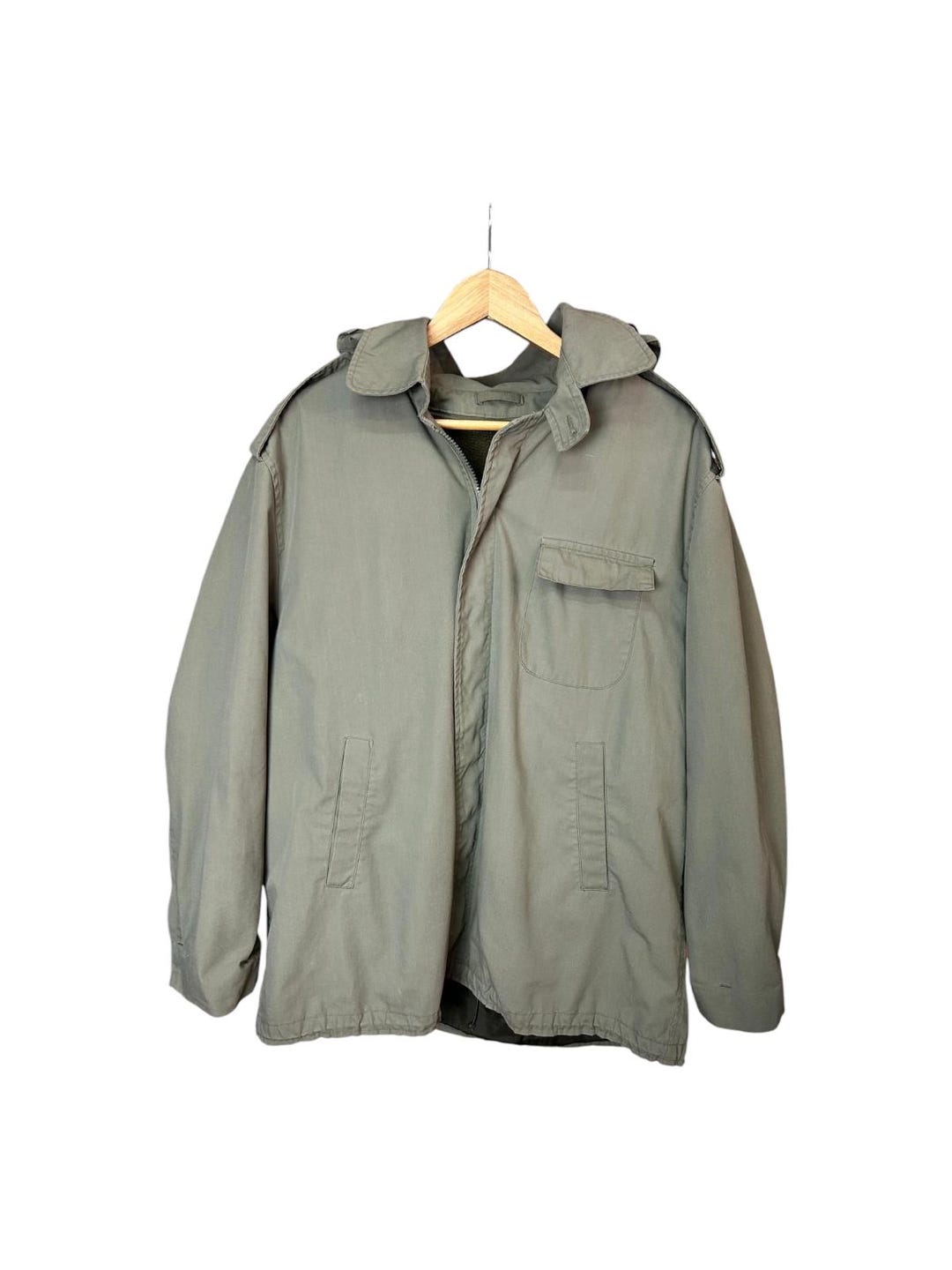 Vintage / 90's / Turkish / Army / Naval / Forces / Winter Jacket ...