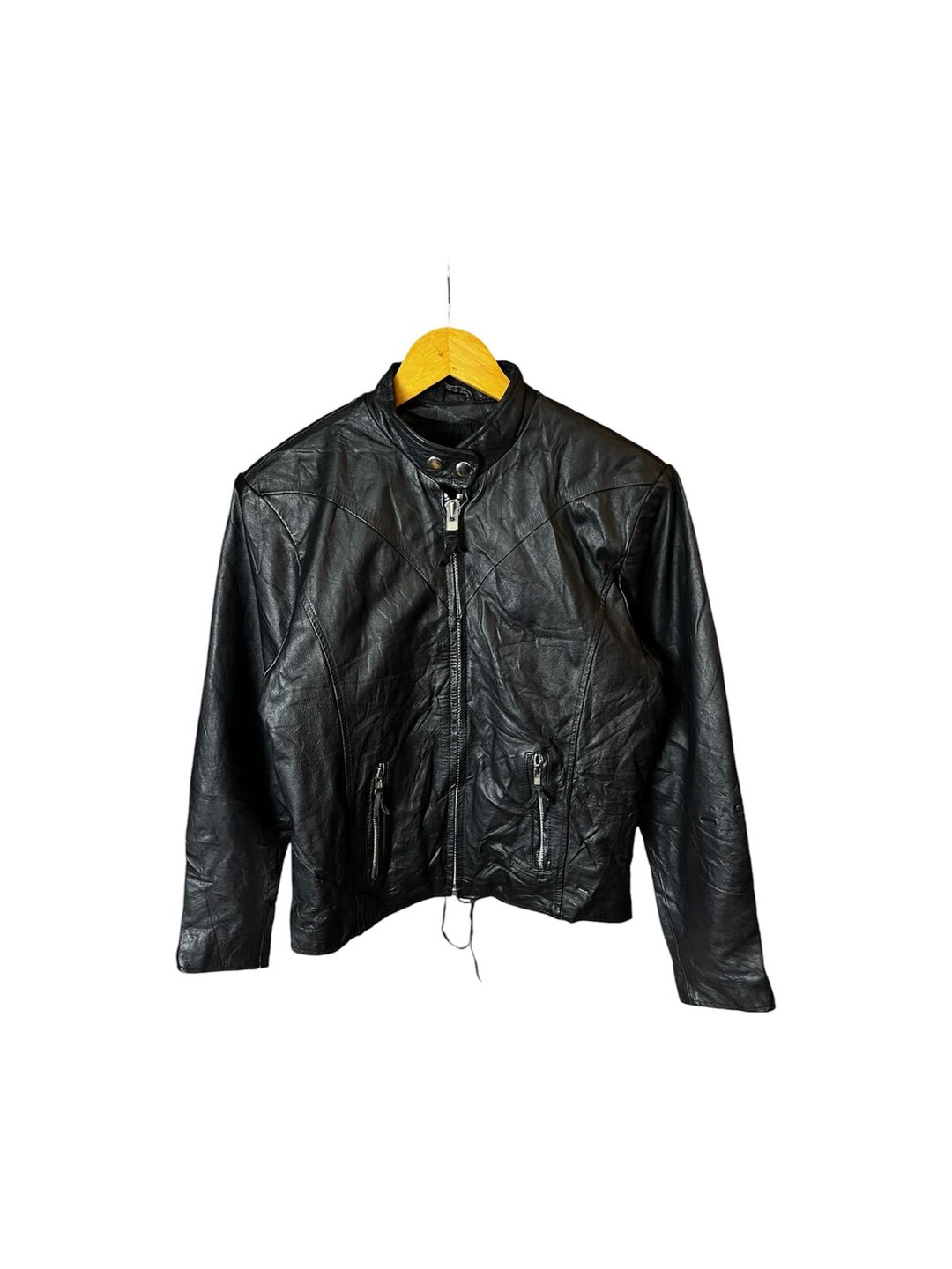 Vintage / Y2k / Wilson / Leather / Biker / Jacket / Made in India ...