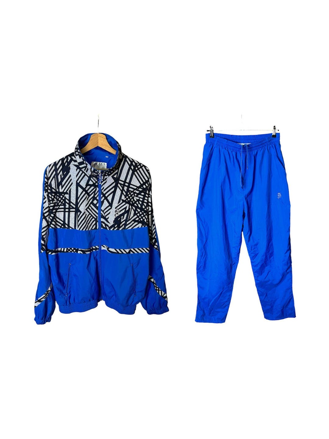 Vintage / 90's / H-club / Track Suit / 100% Polyester / Blue Colour ...