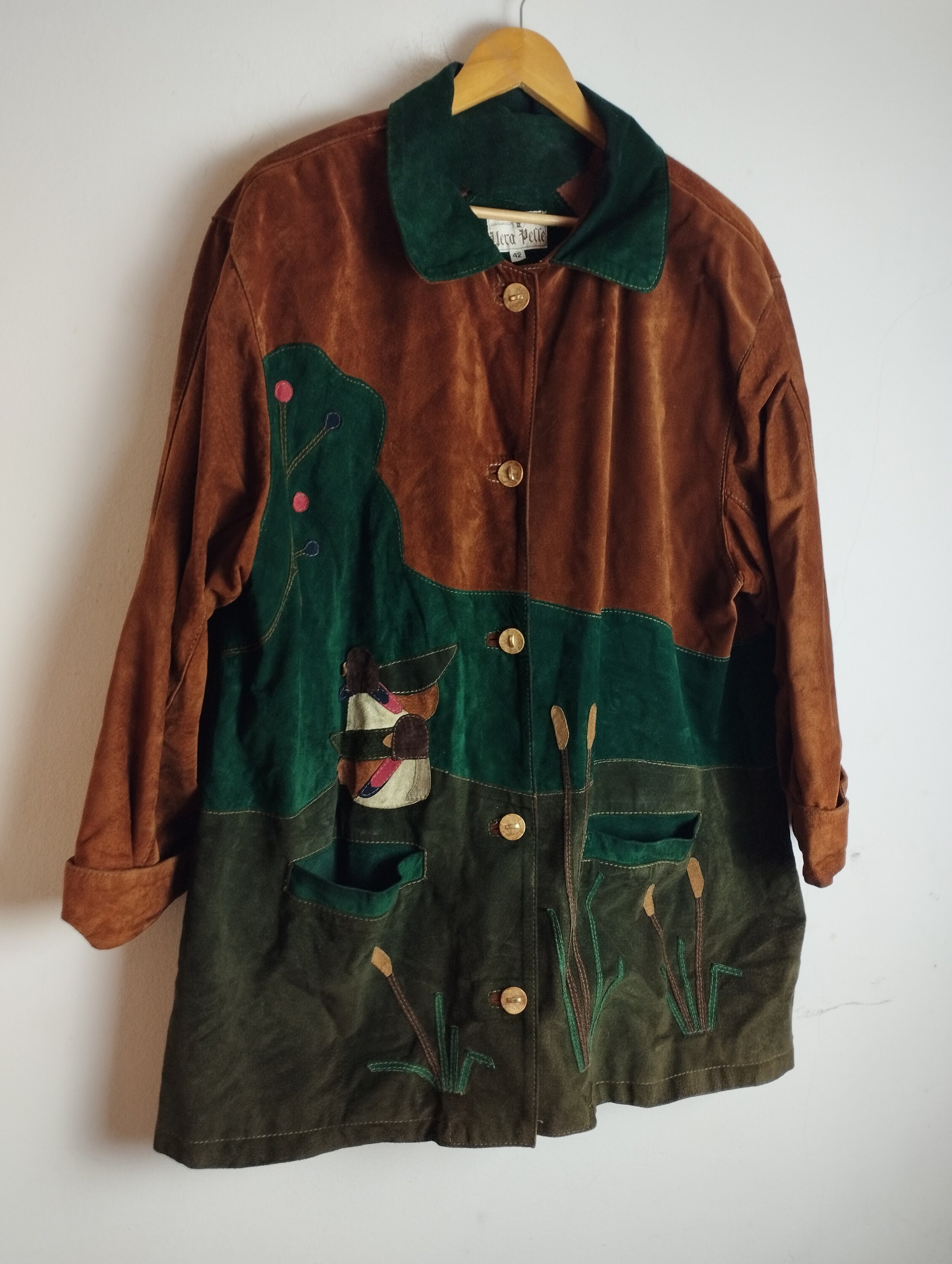 Rare Vintage Leather Coat - Etsy
