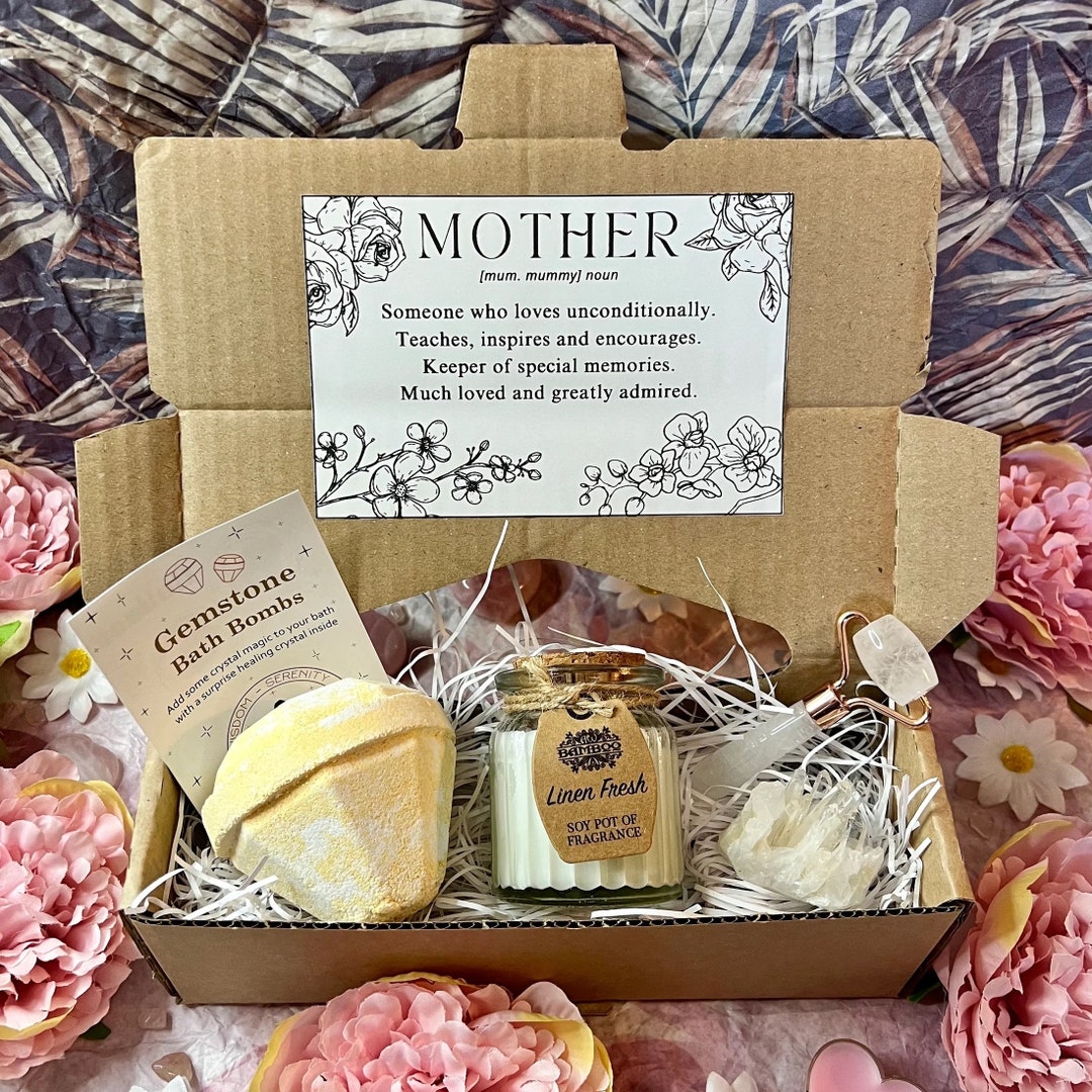 The Ultimate Mothers Day Gift Box Set - Healing Energy Bathbomb Candle ...
