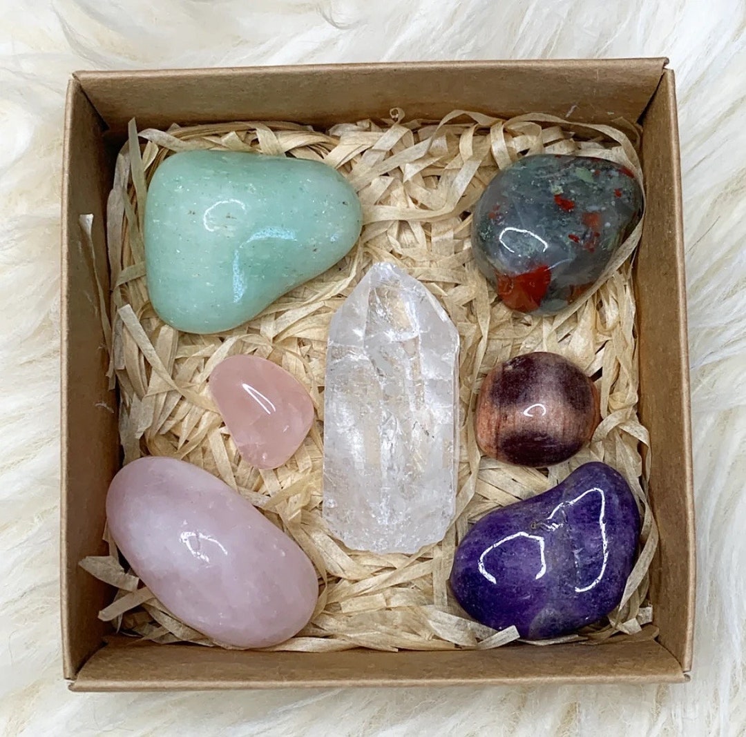 Crystal Collection Box Set Crystals for Beginners Crystal Collectors ...
