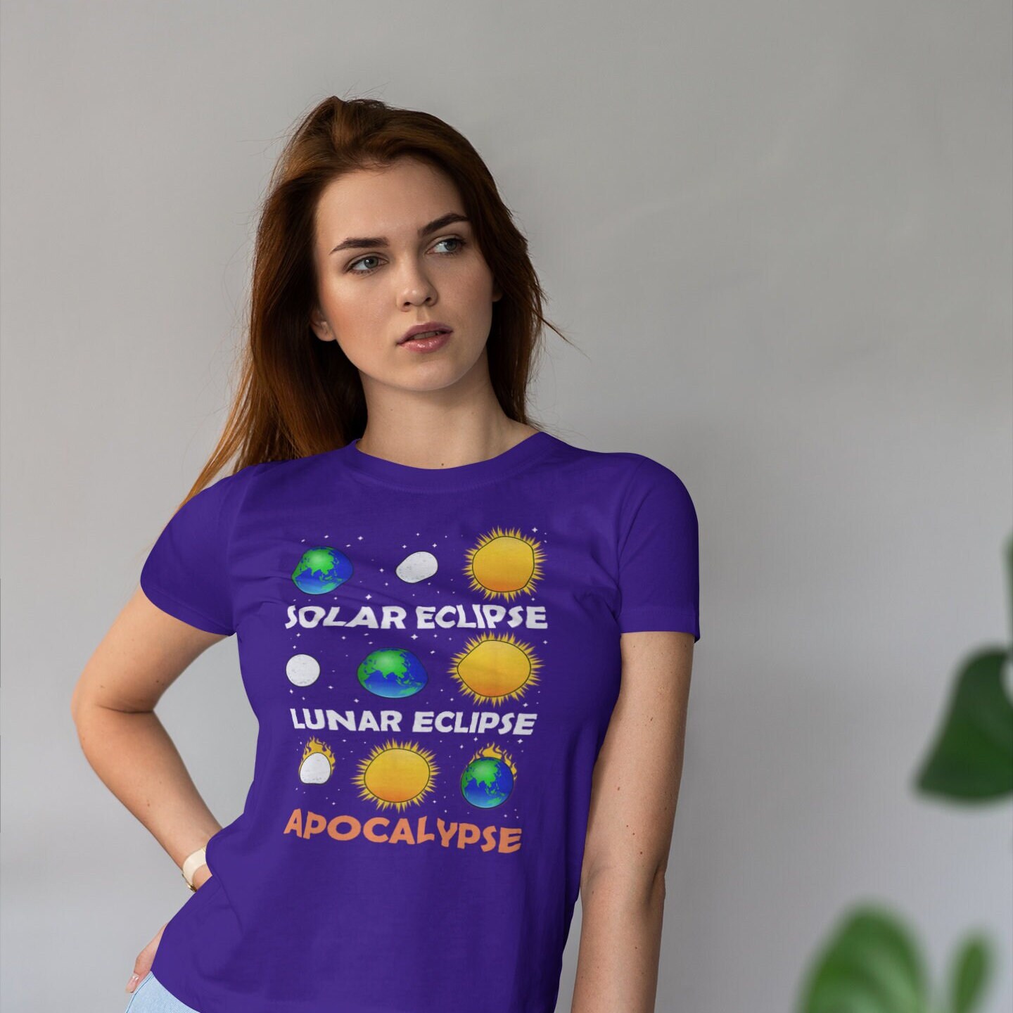 Eclipse Apocalypse 2024 Shirt A Cosmic Comedy Unleashed, Total Solar Eclipse 2024 Shirt, America ...