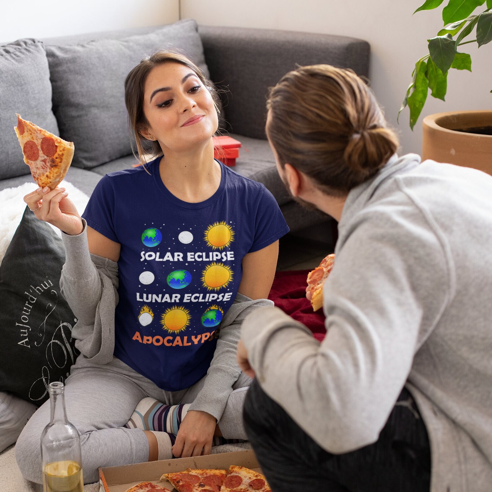 Eclipse Apocalypse 2024 Shirt A Cosmic Comedy Unleashed, Total Solar Eclipse 2024 Shirt, America ...