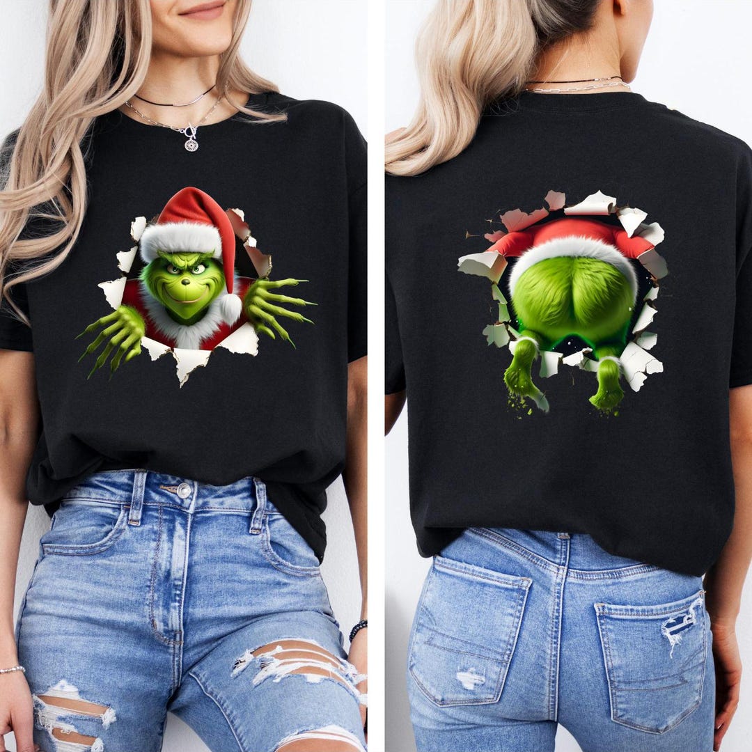 Grinch Christmas Tshirt, Funny Grinch Shirt, Grinch Sweatshirt ...