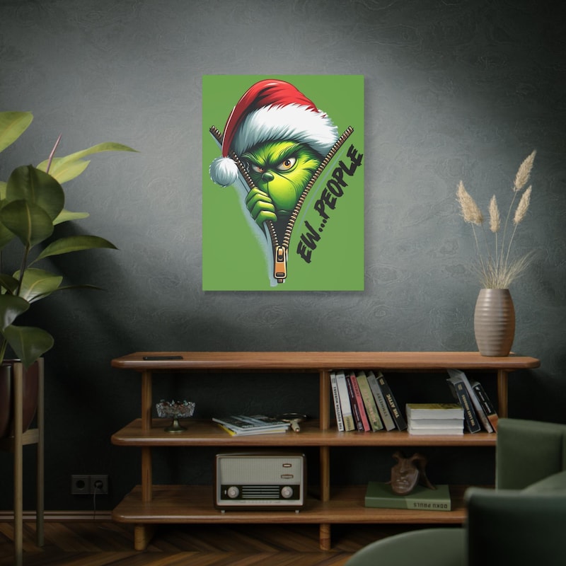 Grinch Peeker - Etsy