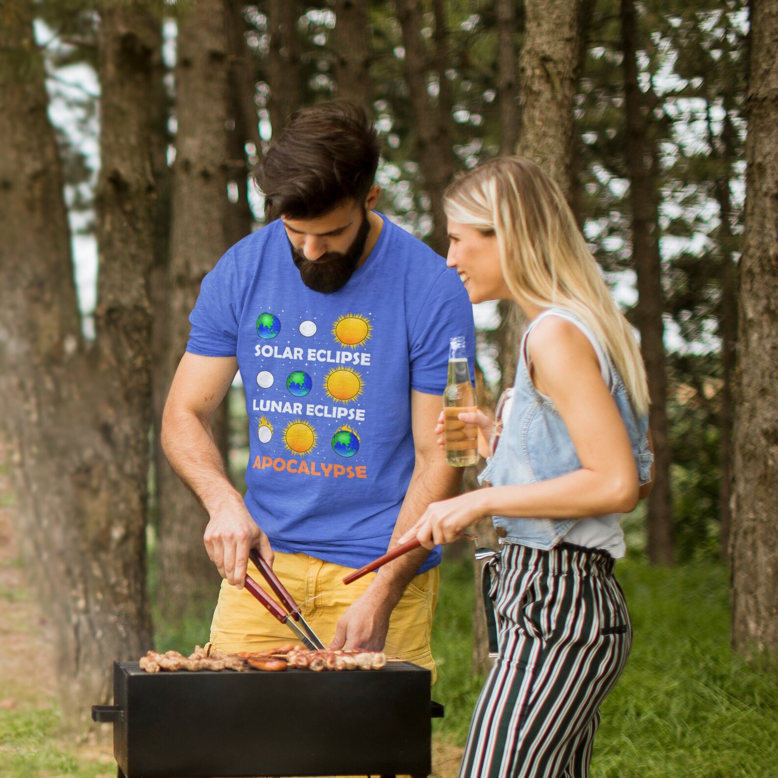 Eclipse Apocalypse 2024 Shirt A Cosmic Comedy Unleashed, Total Solar Eclipse 2024 Shirt, America ...