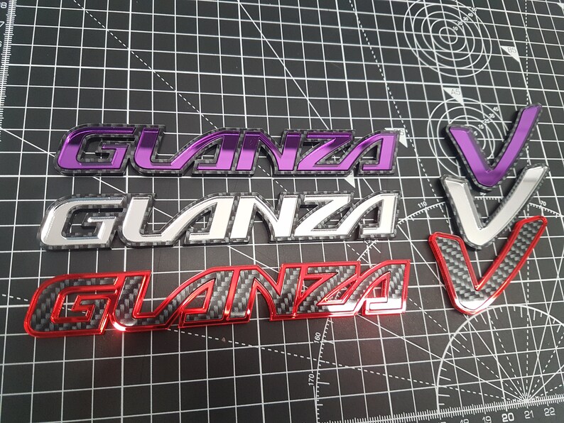 Glanza V 3d Custom Badge/emblem - Etsy