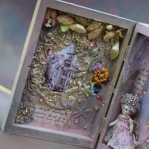 Original Art Shadow Box "fairy Boudoir", Victorian Fairytale Inspired ...