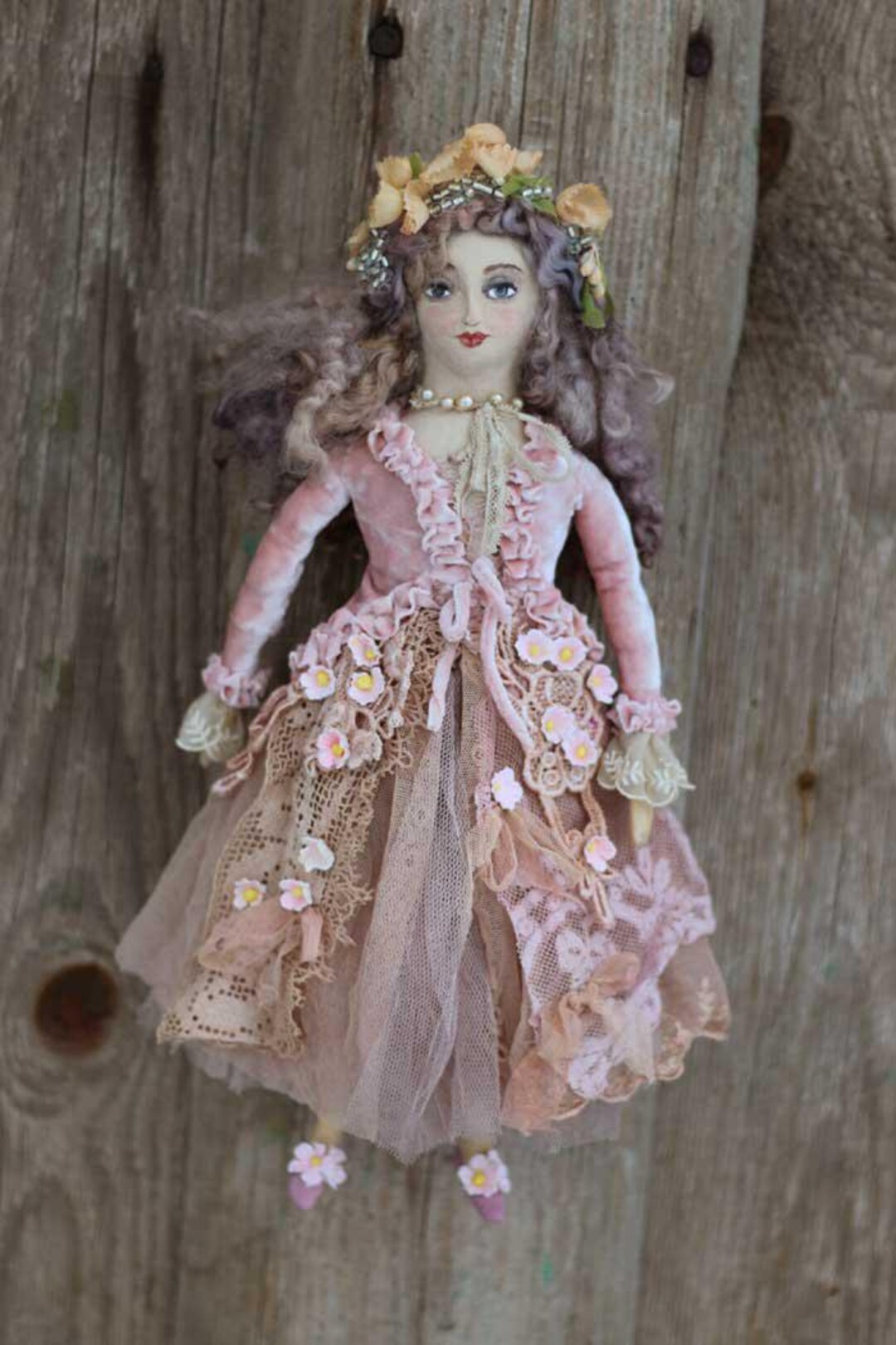 Art Doll, Collectible Doll "miss Helena" Heirloom Doll With Hand ...