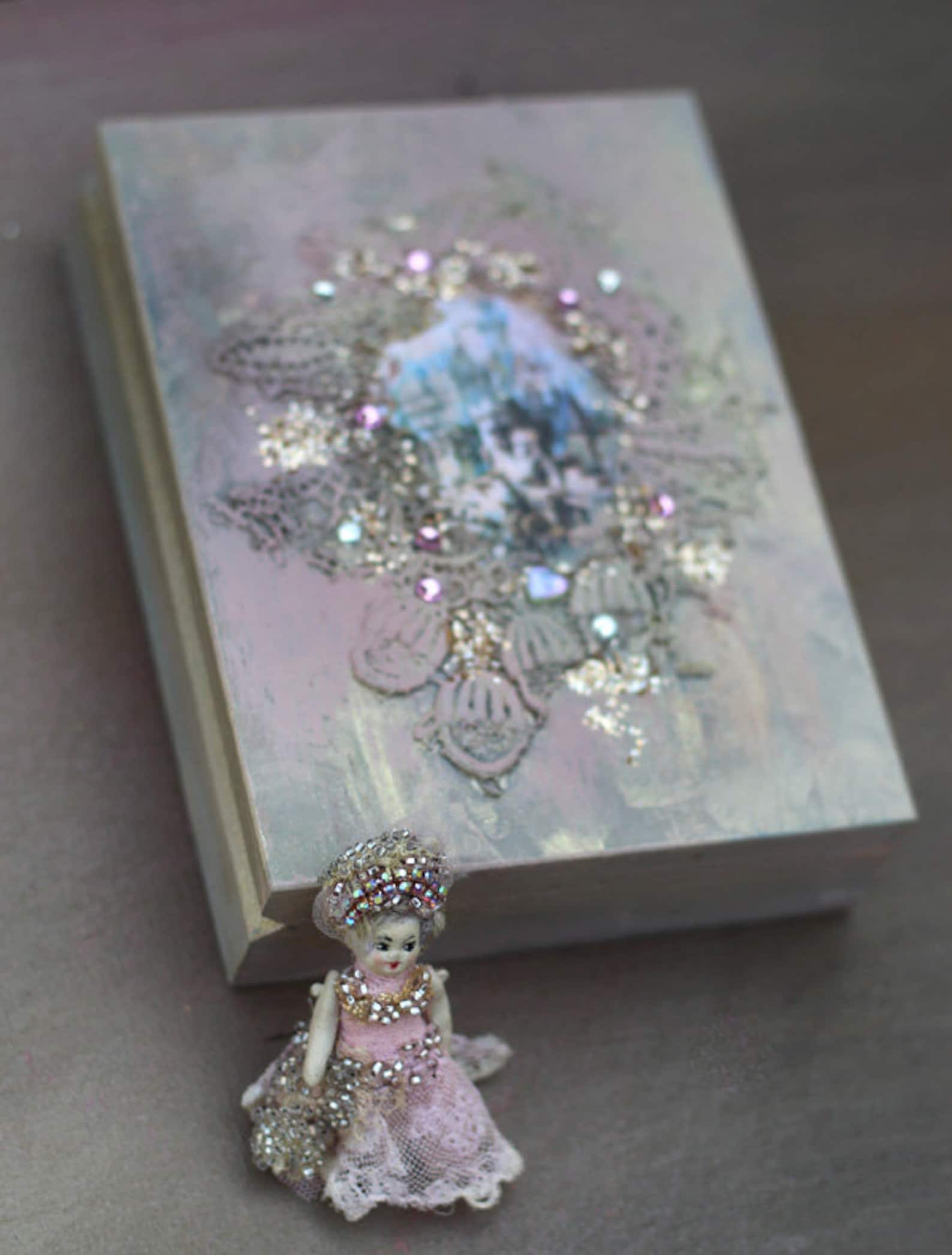 Original Art Shadow Box "fairy Boudoir", Victorian Fairytale Inspired ...