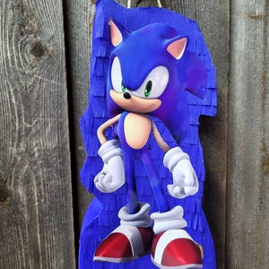 Handmade Sonic Piñata - Etsy