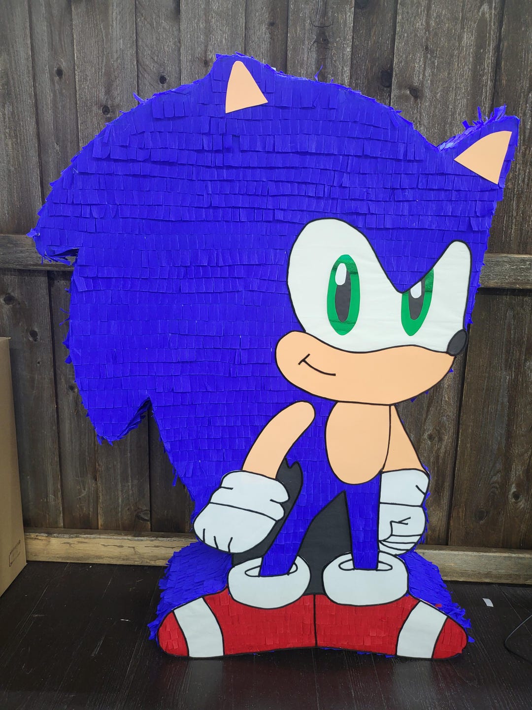 Handmade Sonic Piñata - Etsy