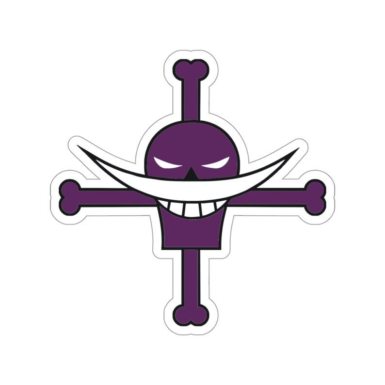 One Piece Whitebeard Pirates Logo Vinyl Sticker - Etsy Ireland