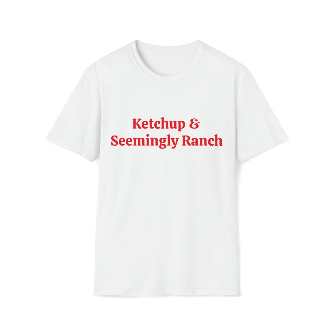 Taylor Swift Ketchup & Seemingly Ranch Tshirt Swifty Eras Tour - Etsy