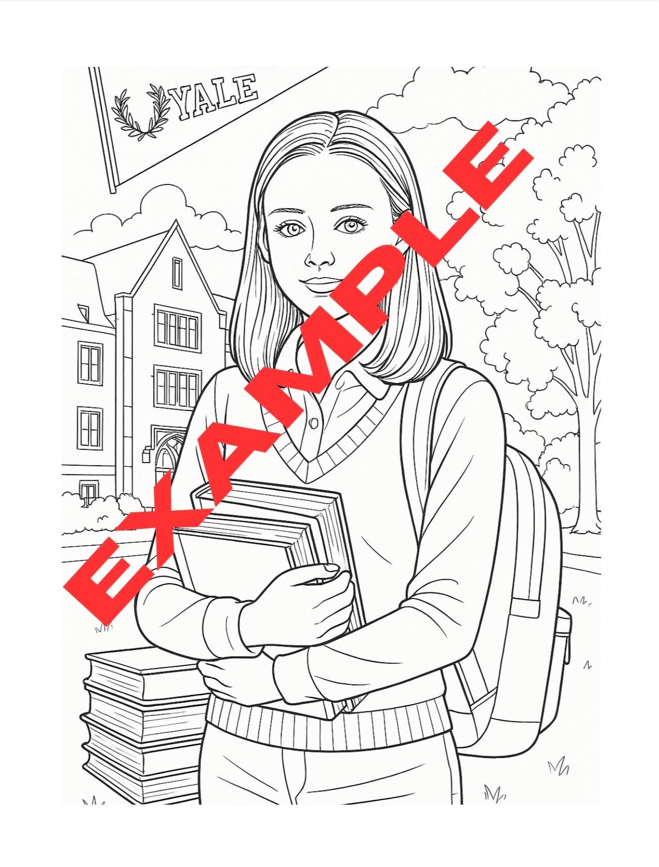 Gilmore Girls 12 Digital Download Coloring Pages - Etsy