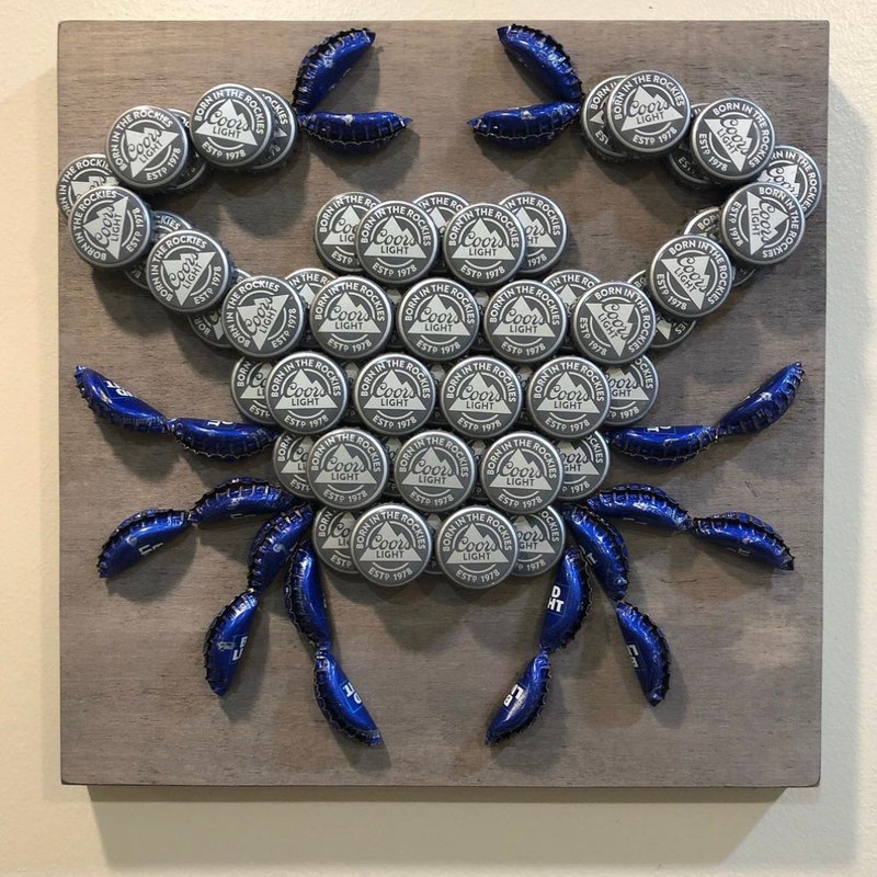 Bottle Cap Crab - Etsy