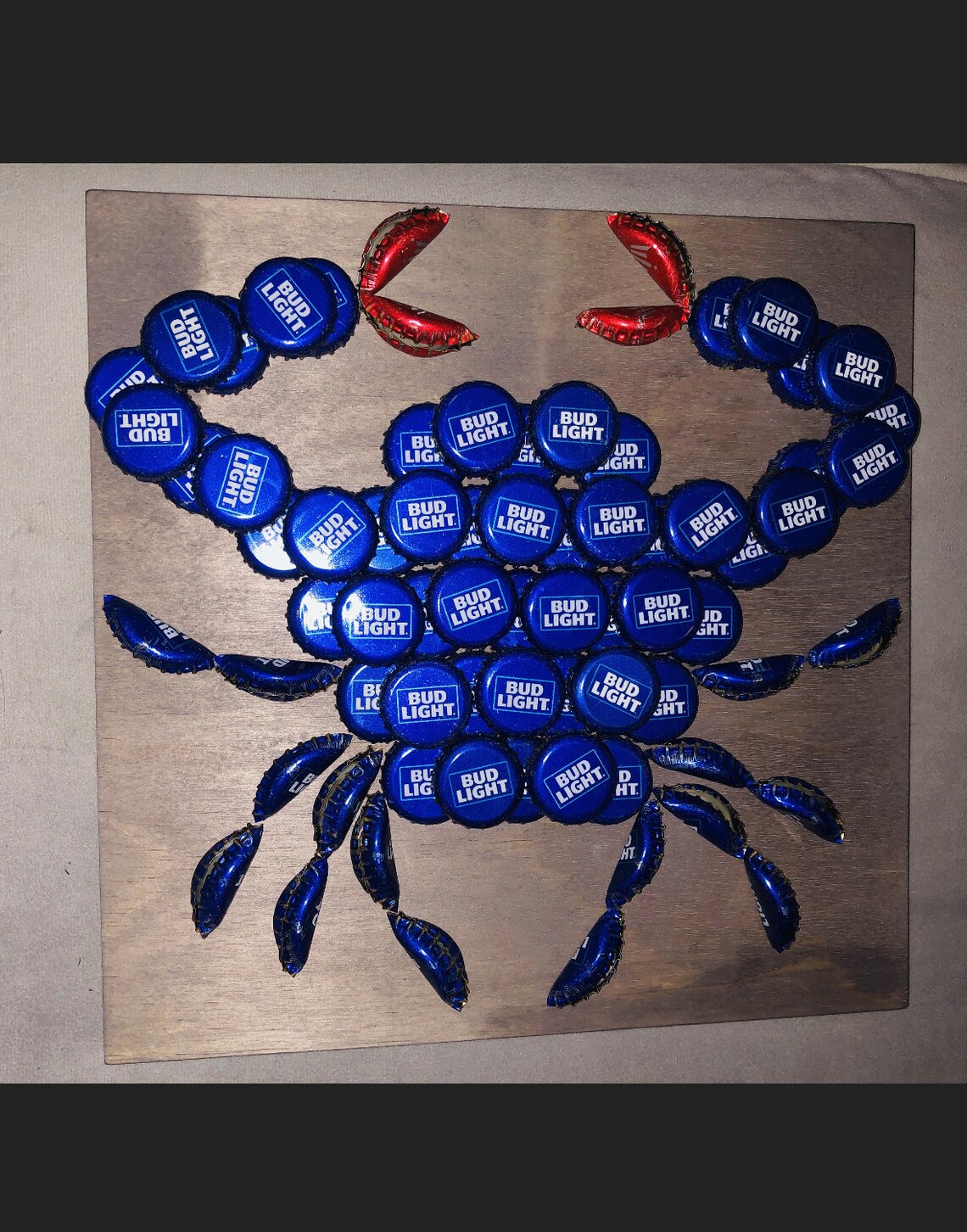 Custom Handmade Crab Made Out of Recycled Bottle Caps. Great Gift for ...
