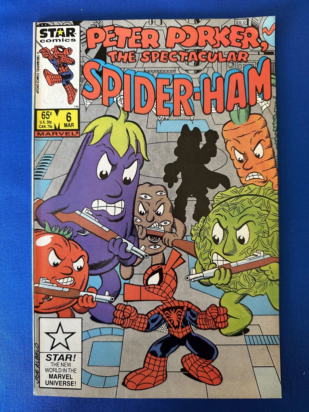 6 F Peter Porker, the Spectacular Spider-ham Comic Book fine Direct ...