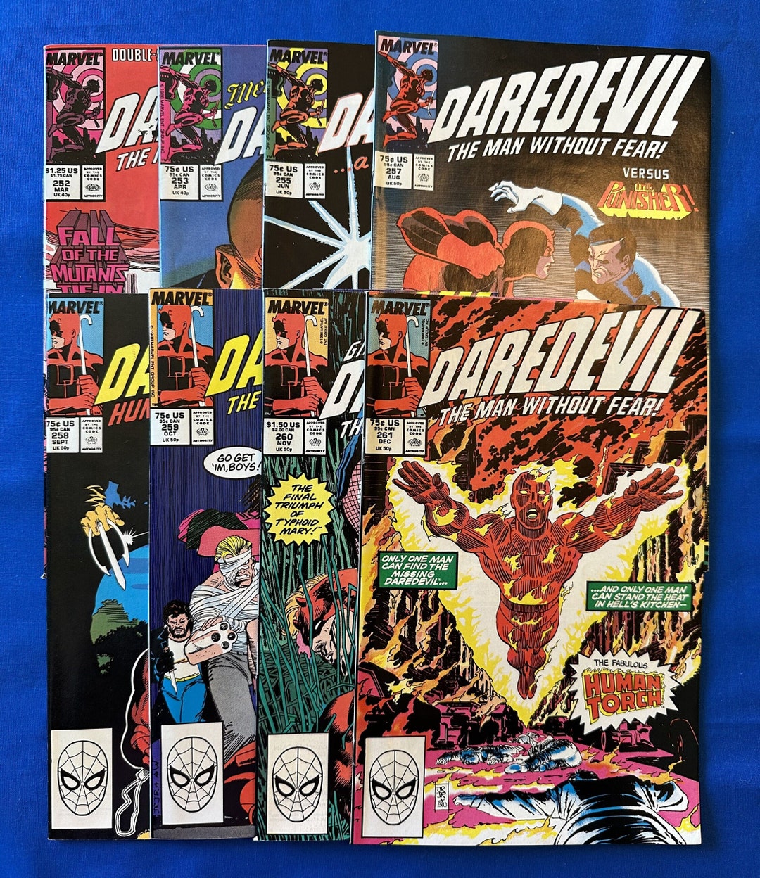 Daredevil Pick an Issue 252 253 255 257 258 259 260 261 Very Fine Fine ...