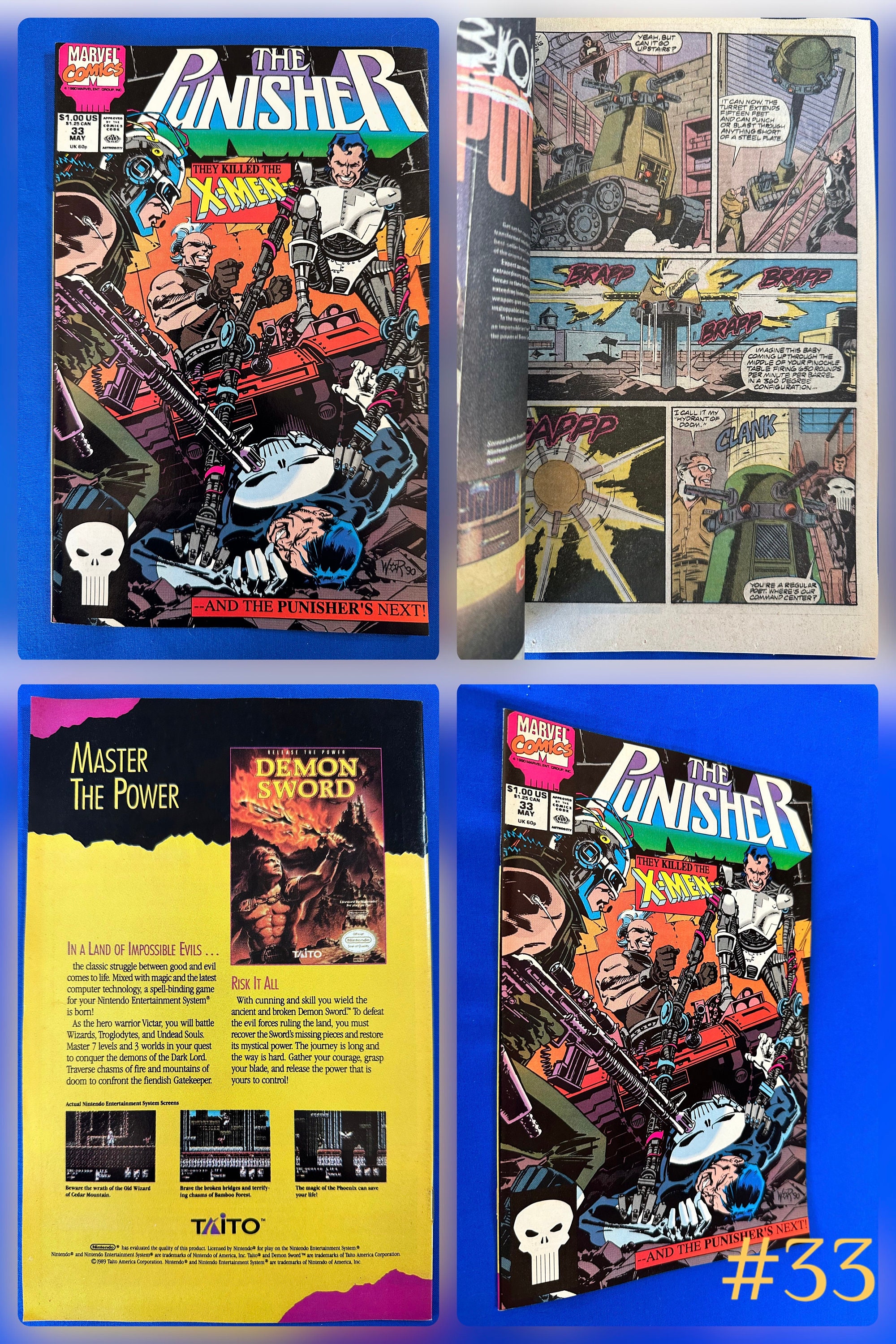 The Punisher - Pick an Issue - 2 3 4 10 33 34 - Marvel Comic Books ...
