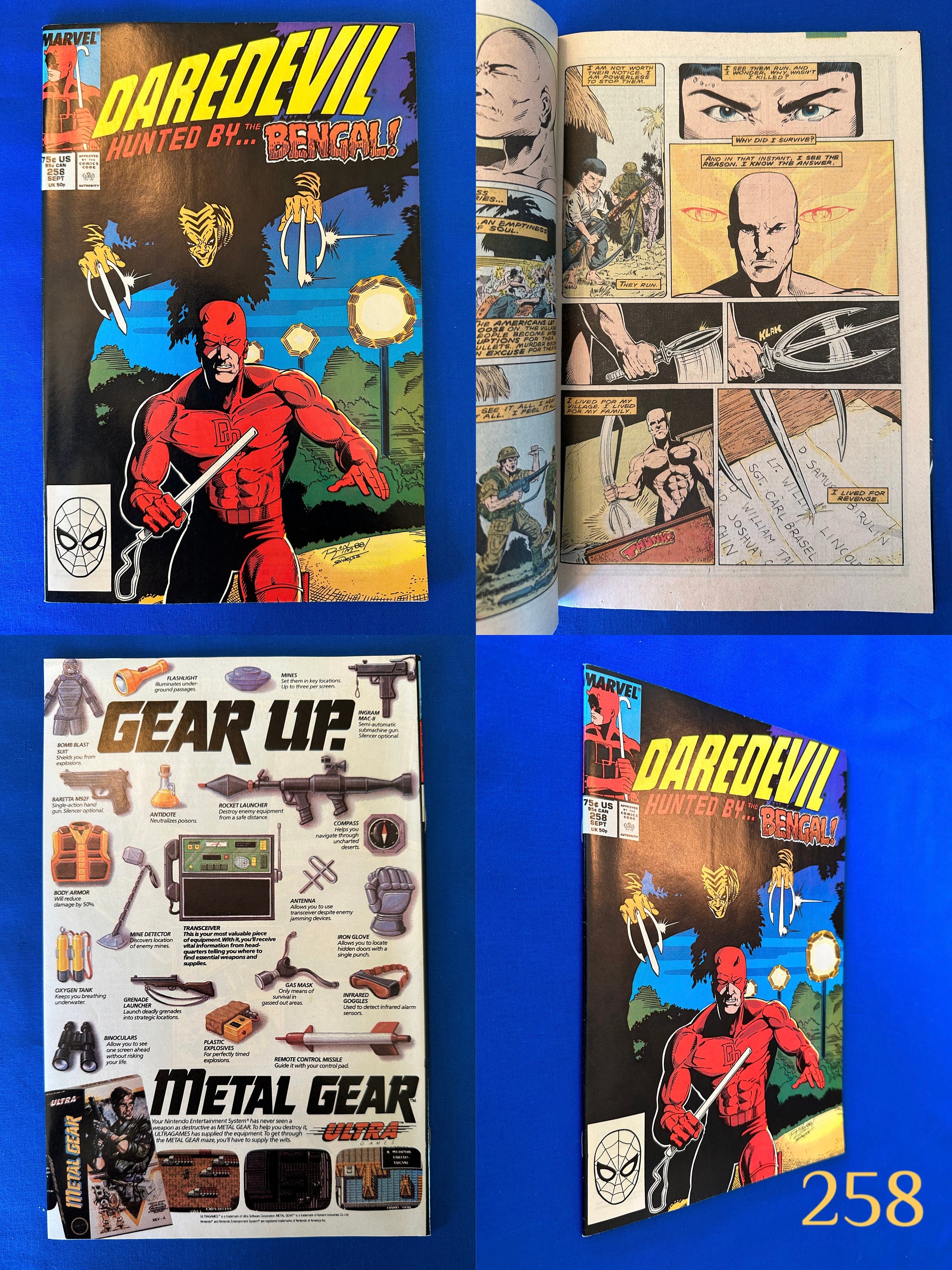 Daredevil Pick an Issue 252 253 255 257 258 259 260 261 Very Fine Fine ...