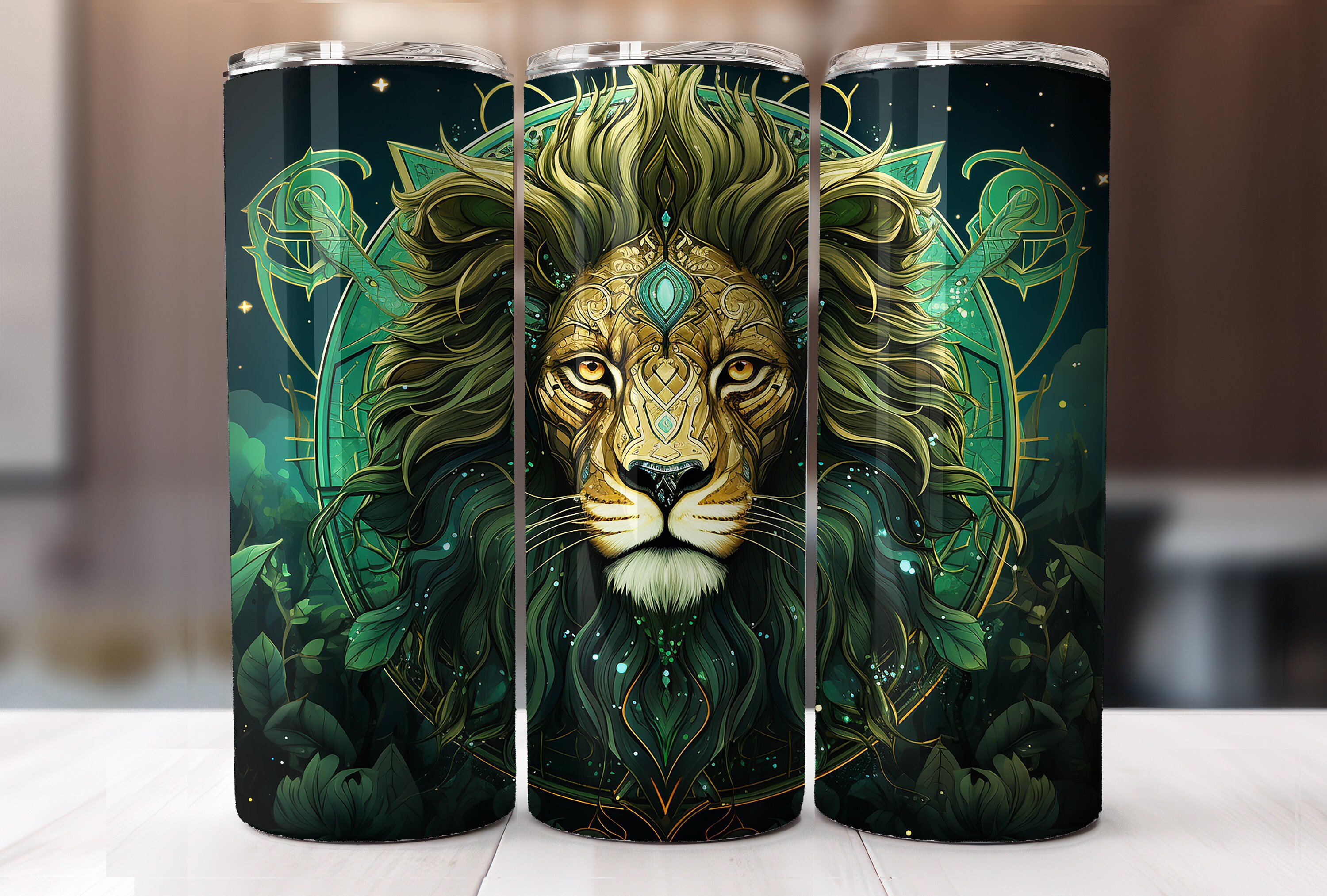 Zodiac Tumbler Bundle (4), LEO Tumbler Wrap, LEO Zodiac Sublimation ...