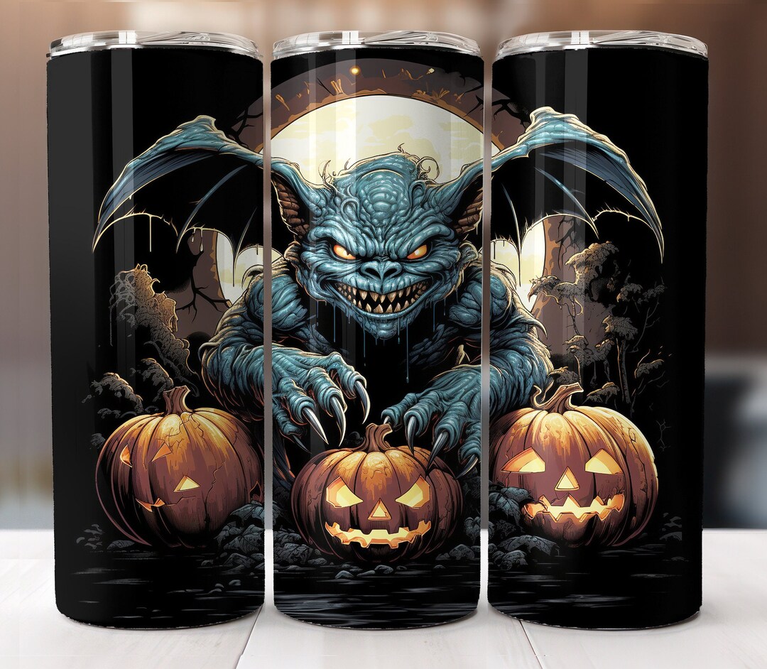 Halloween Gargoyle Sublimation Design - Spooky PNG Files for T-shirts ...