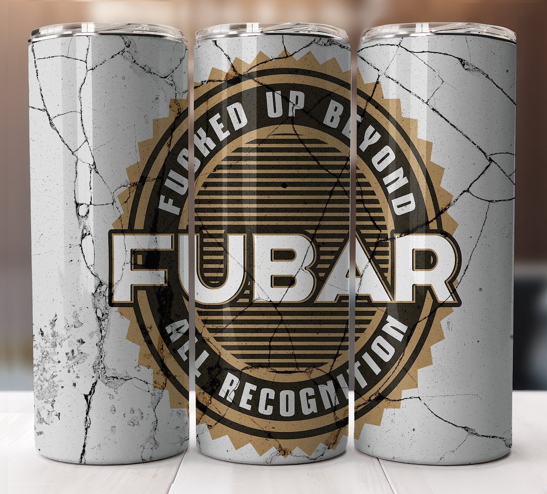 FUBAR Digital Sublimation Design Bundle 2 Funny Quote PNG - Etsy