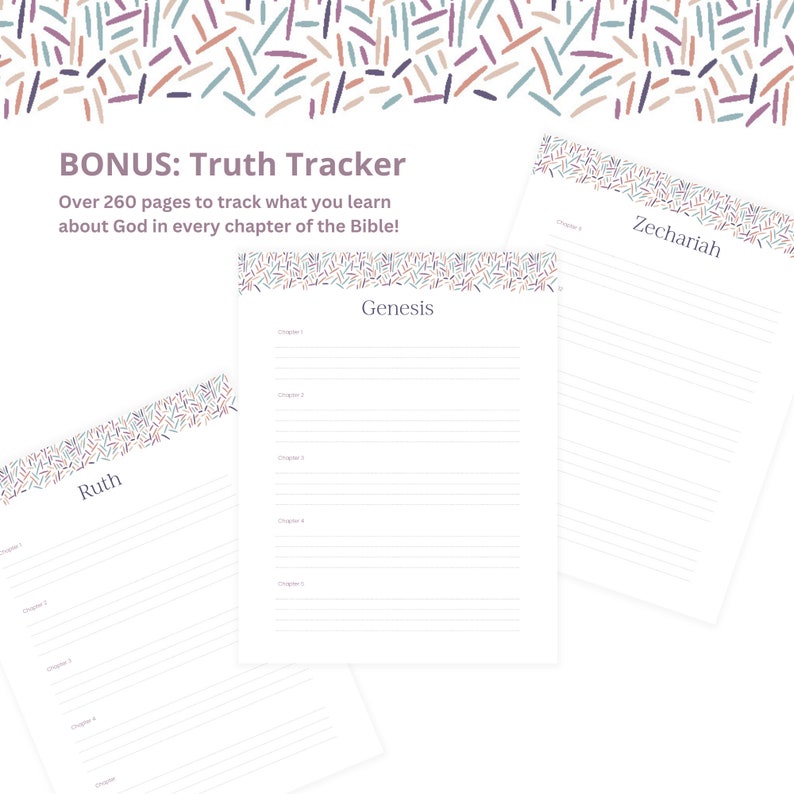 Bible Journaling PDF, Printable Notebook, Bible Study Notebook ...