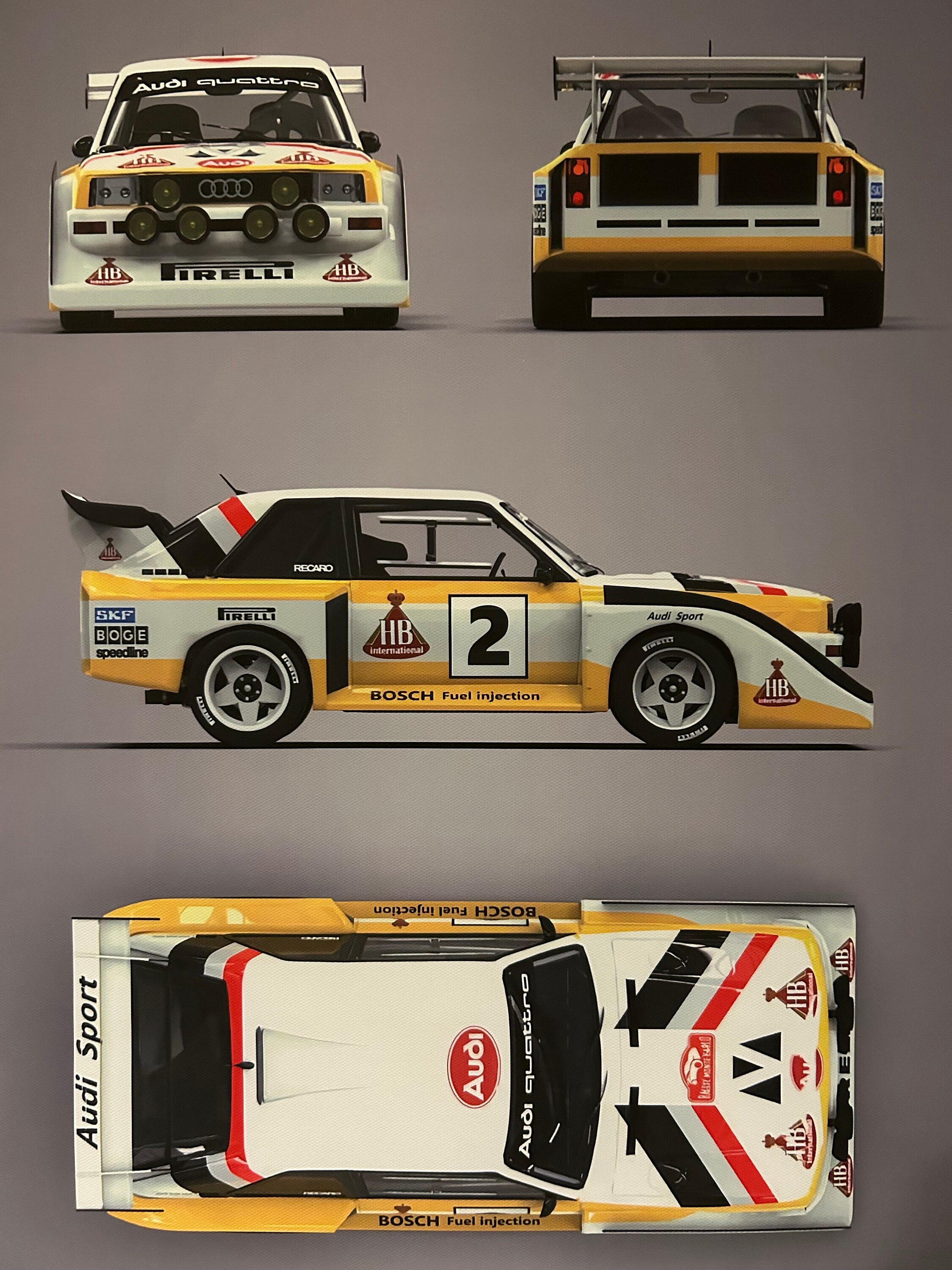 Audi Quattro Poster - Etsy