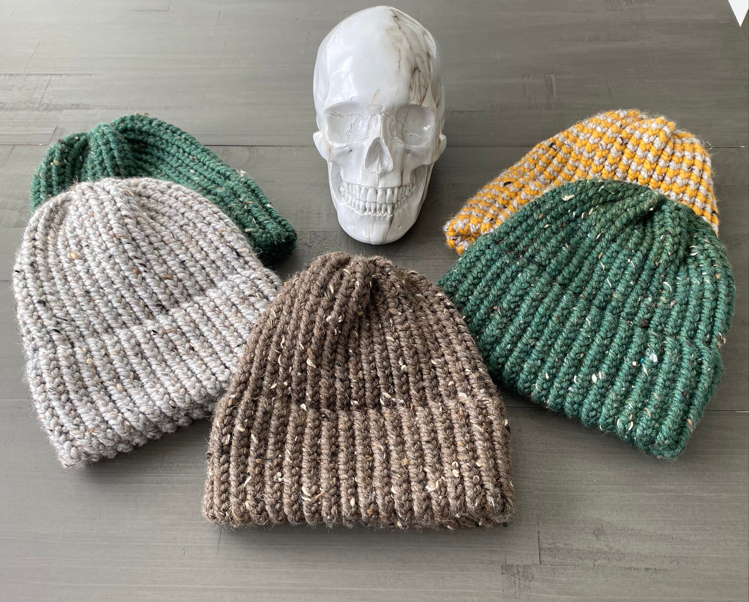 Fallen Leaves Collection Cozy Handmade Toques - Etsy Canada