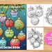 Christmas Ornaments Coloring Book: Delve Into the World of Creativity ...