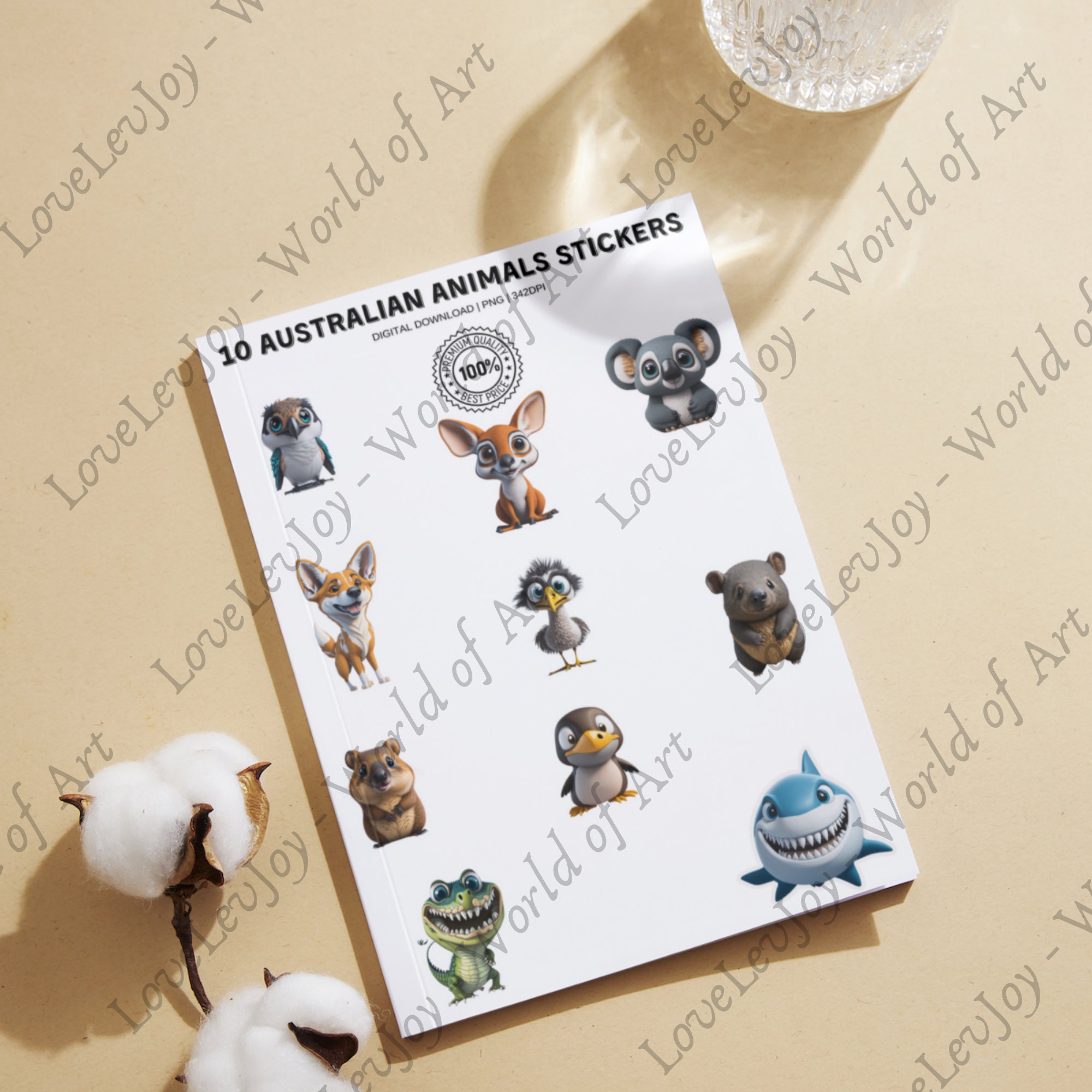 Australian Wildlife Clipart Digital Downloads 10 Outback - Etsy