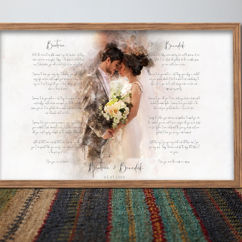Framed Vow Gift - 60+ Gift Ideas for 2025