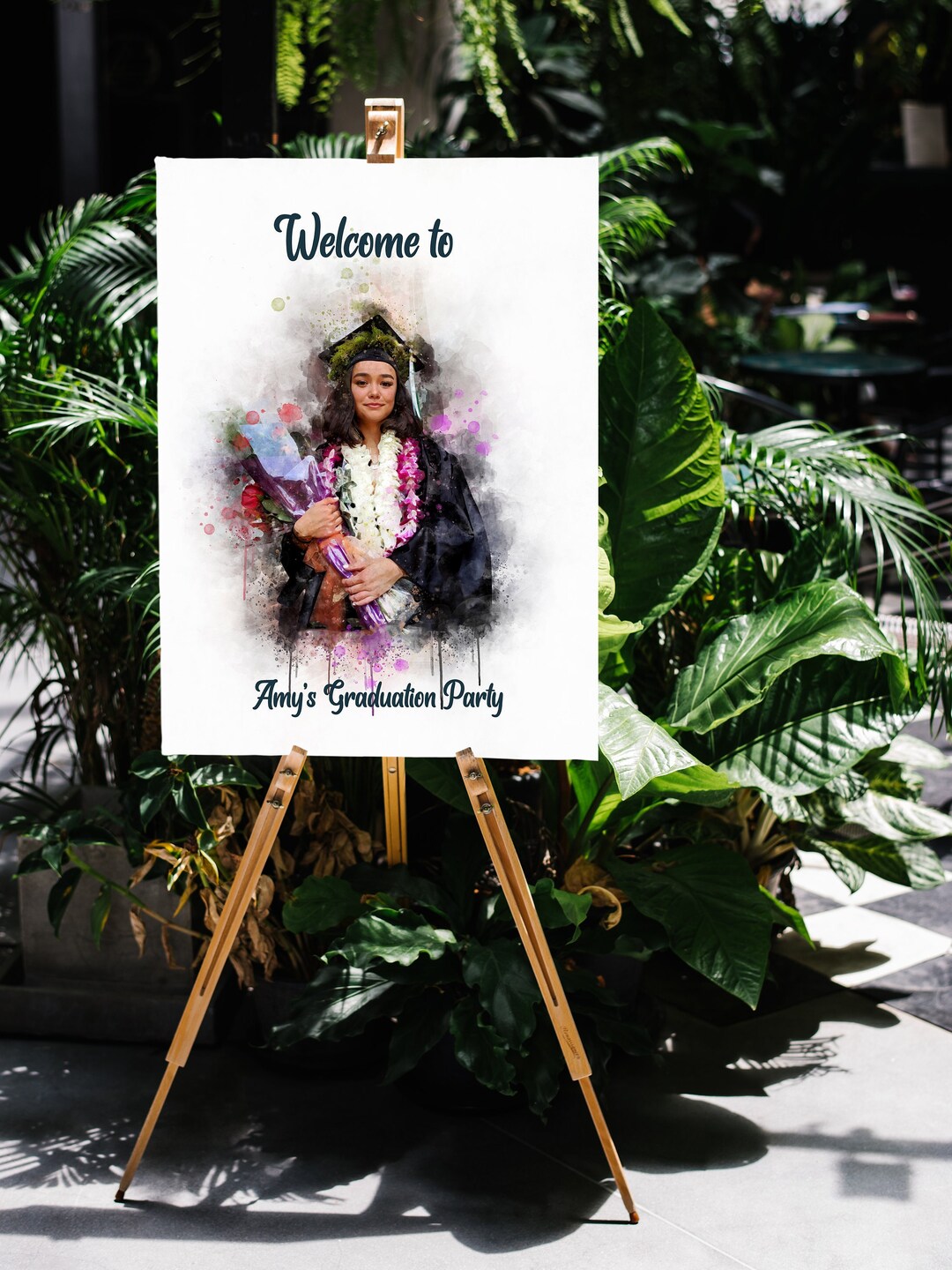 Graduation Party Welcome Sign Graduation Party Decor Graduation Party ...