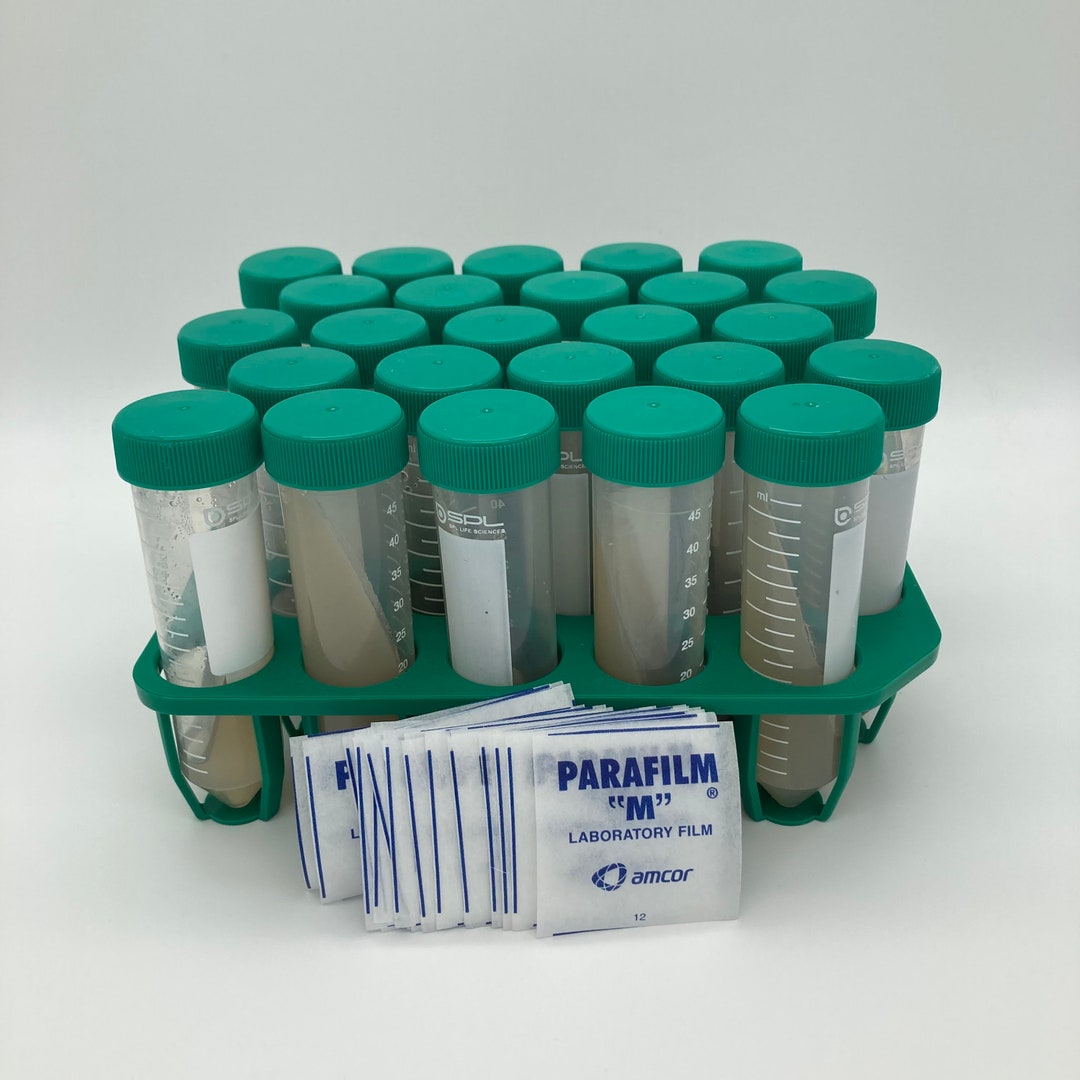 Mycology Culture Slants Set of 25 Lab Equipment for Fungal - Etsy