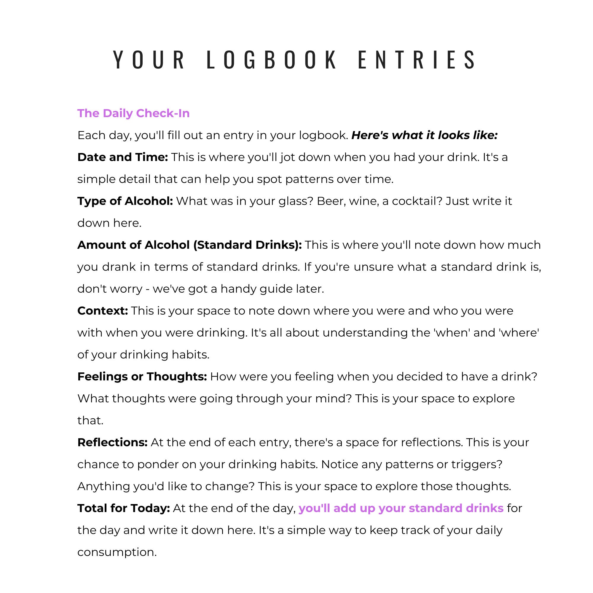 My Alcohol Drinking Tracker - Etsy