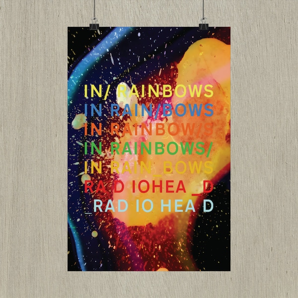 In Rainbows Poster - Etsy