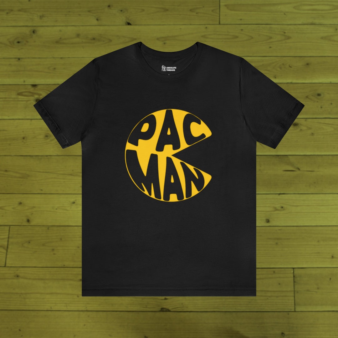 Pacman T-shirt, Pacman Tee, Pac Man T-shirt, Pac Man Tee, Pacman ...