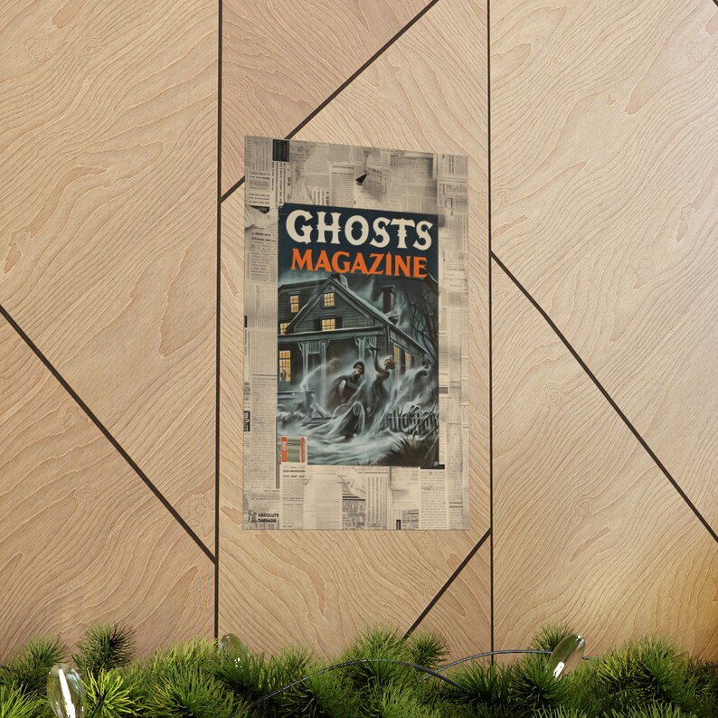 Ghosts Magazine Cover Poster, Ghosts Magazine Cover, Ghosts Magazine ...