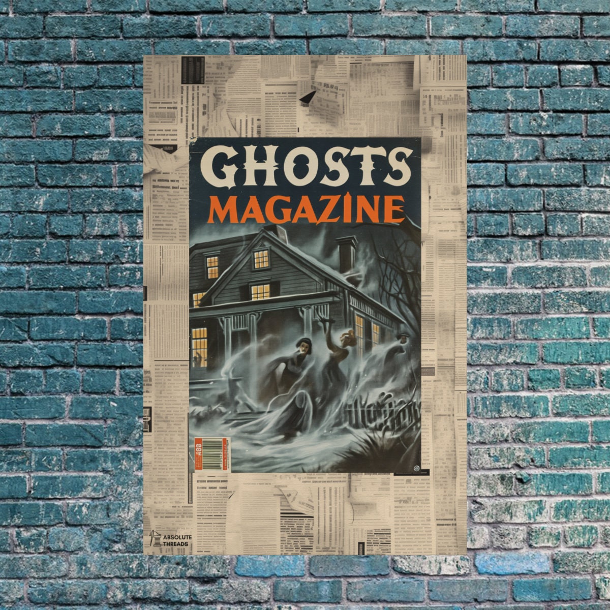 Ghosts Magazine Cover Poster, Ghosts Magazine Cover, Ghosts Magazine ...