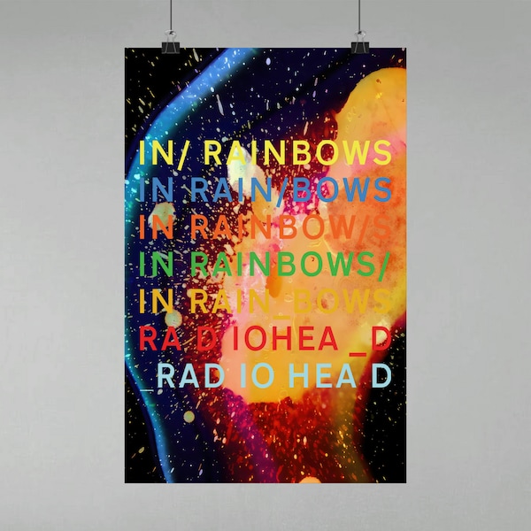 Radiohead Poster - Etsy