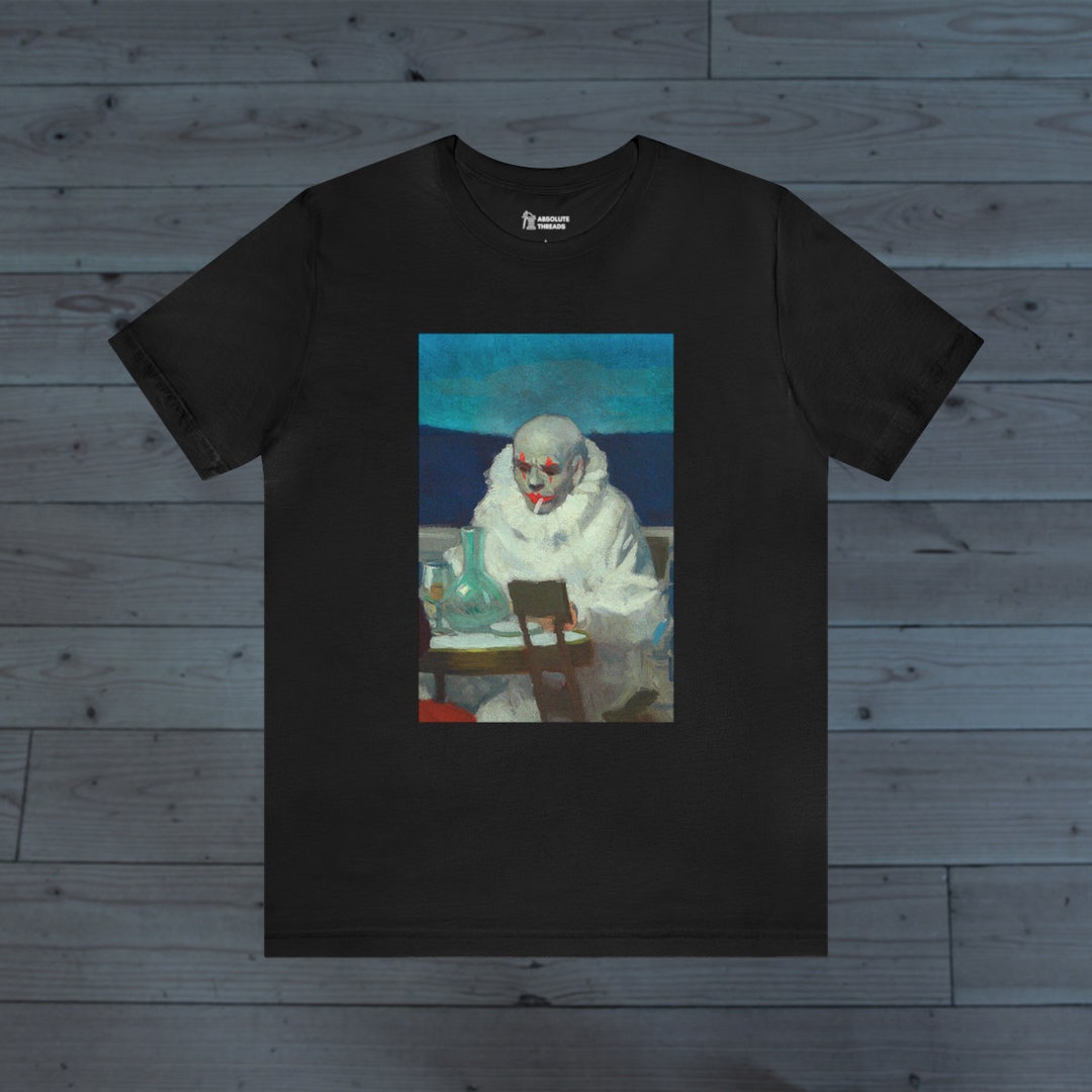 Soir Bleu T-shirt, Soir Bleu Tee, Blue Night Painting, Blue Night T ...