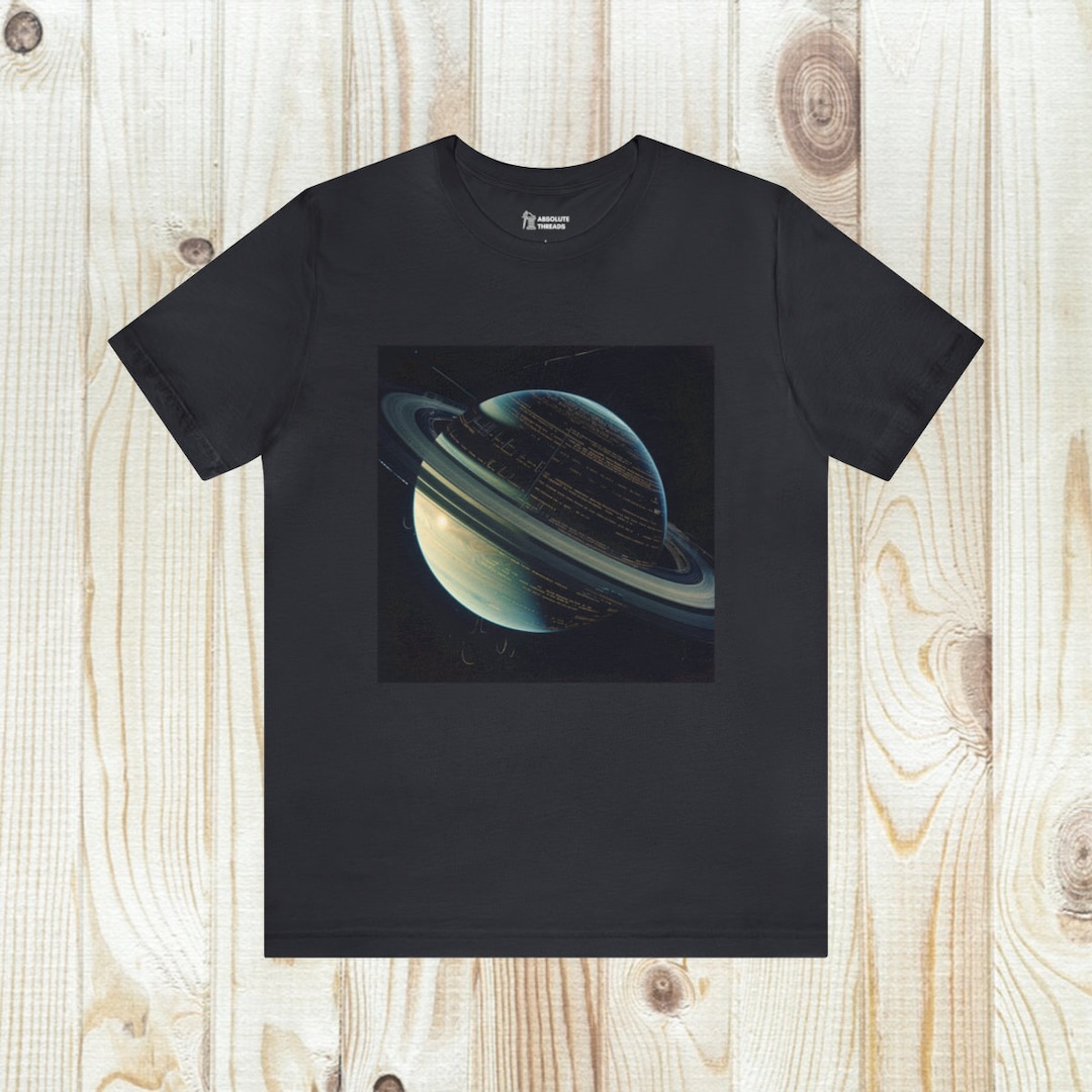 Saturn Planet T-shirt, Space Saturn Shirt, Space Planet Tee, Planet T ...
