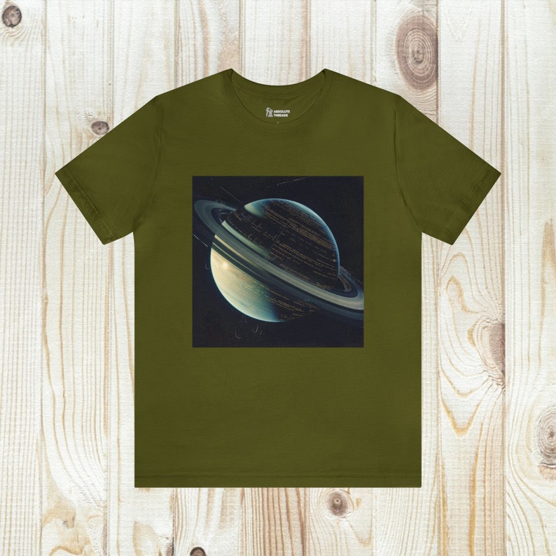 Saturn Planet T-shirt, Space Saturn Shirt, Space Planet Tee, Planet T-shirt, Space Galaxy Shirt ...